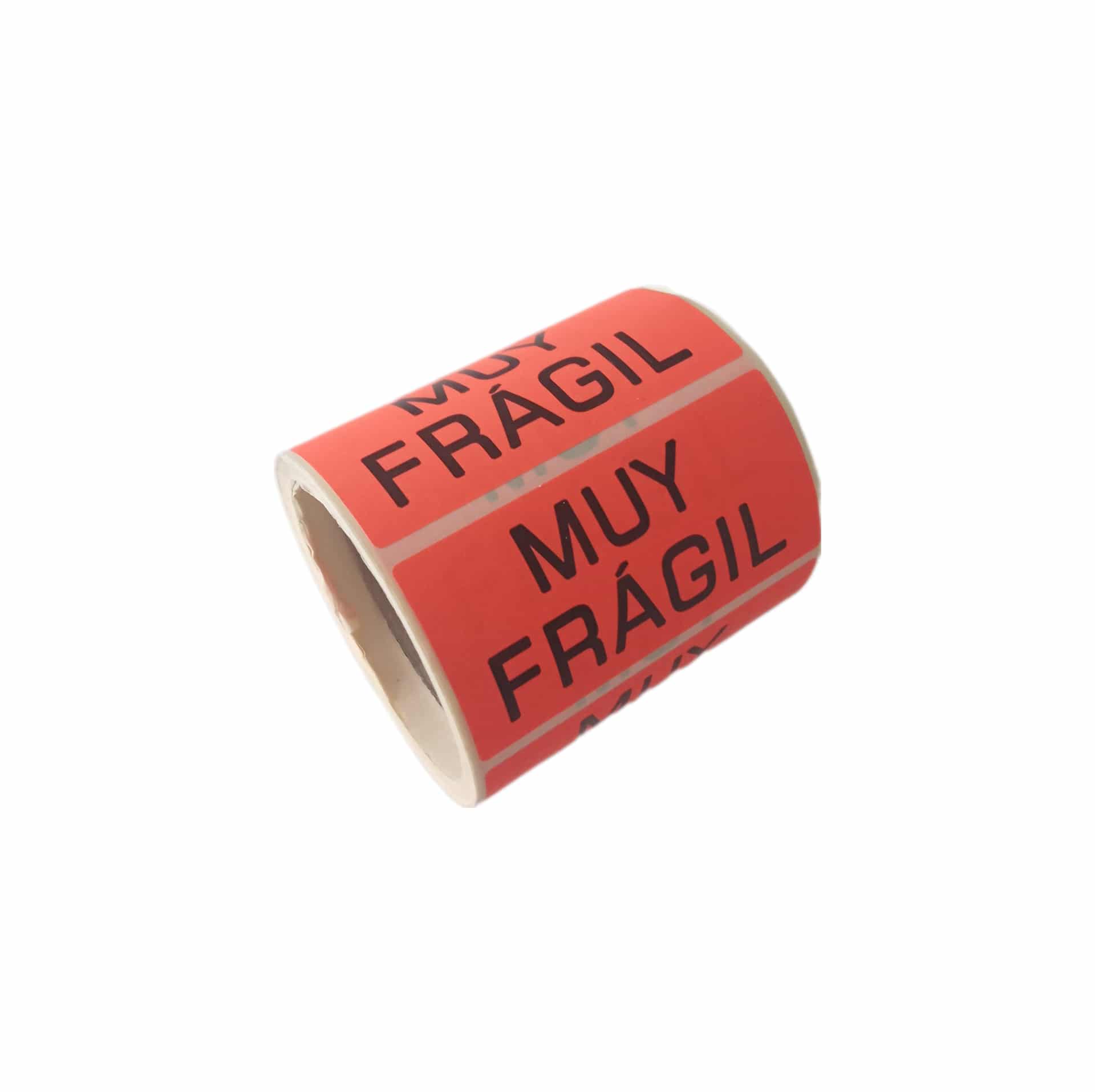 ETIQUETAS ADHESIVAS MUY FRAGIL - Colvipack